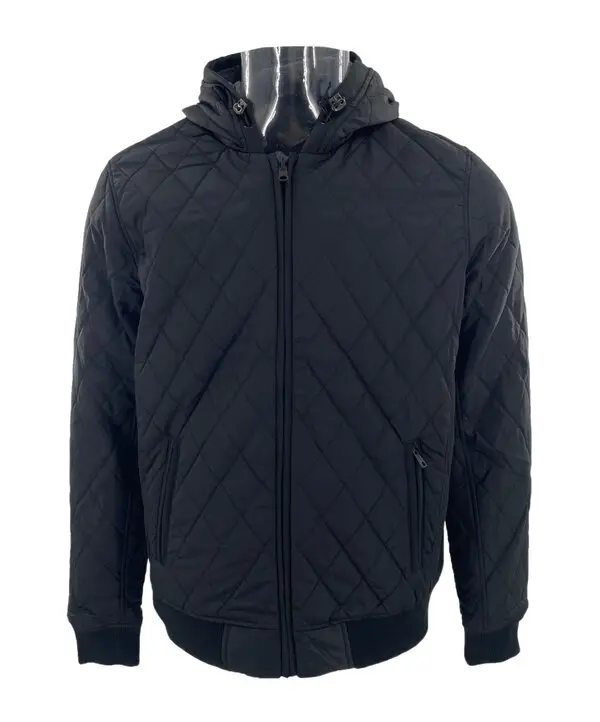Karl Lagerfeld Quilted Hooded Jacket