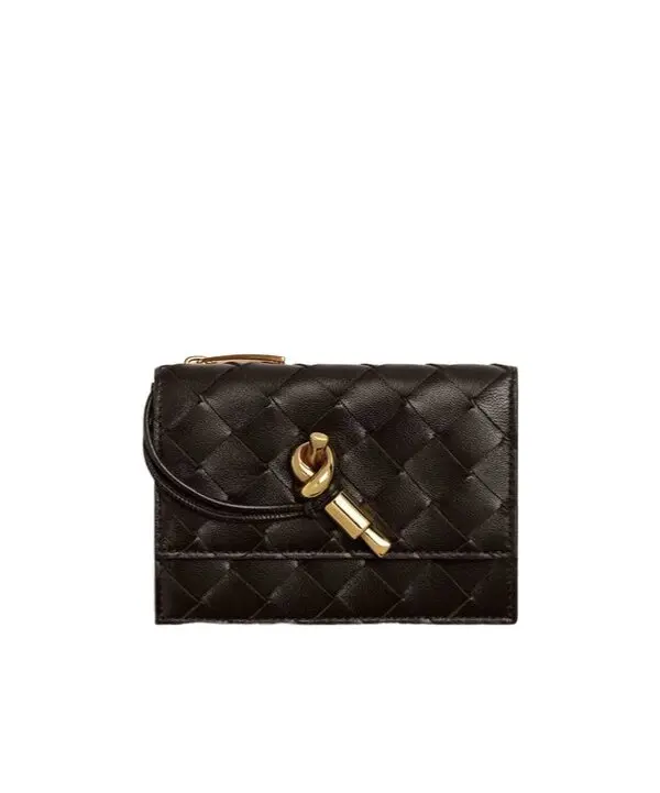 Bottega Veneta Andiamo Zipped Card Case - Soft Candy