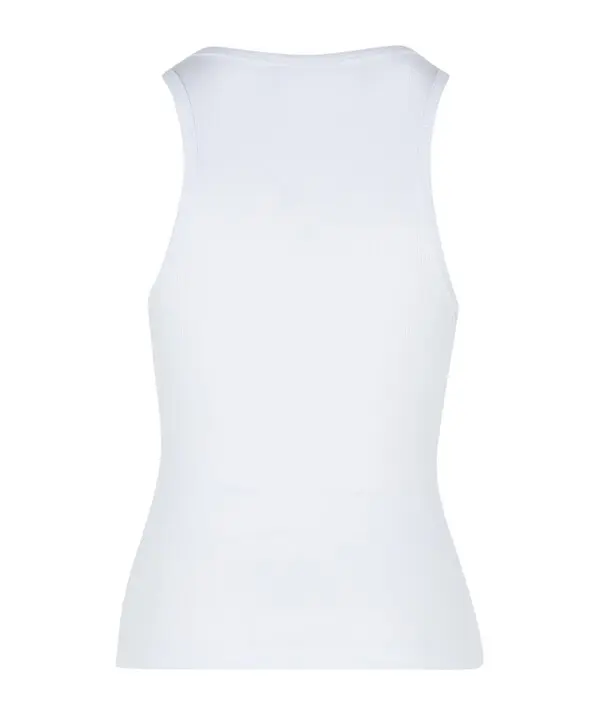 Moschino Logo Printed Tank Top