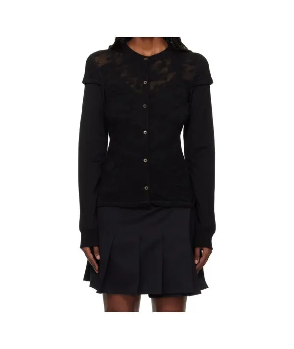 Our Legacy Wool Long-sleeved Knit Cardigan