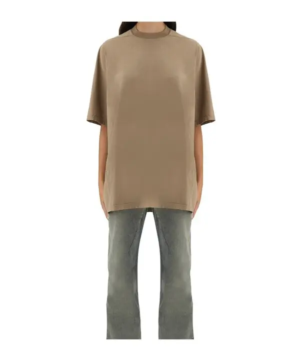 Rick Owens Jumbo Crewneck T-shirt - Gray