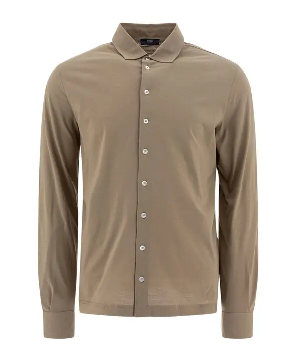 Herno Long-sleeved Shirt - Brown