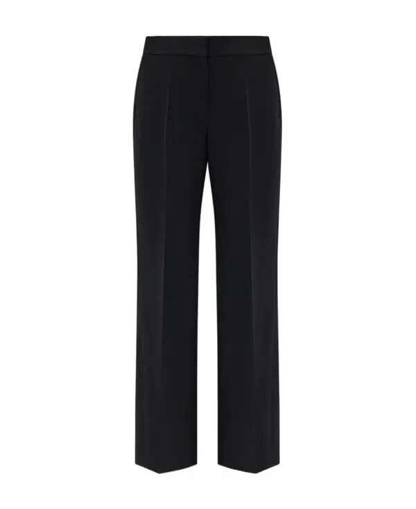 Givenchy Pleat Detailed Flared Trousers - Black