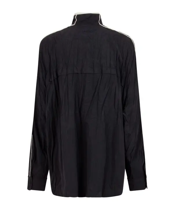 Balenciaga 3b Sports Icon Embroidered Zip-up Jacket - Black