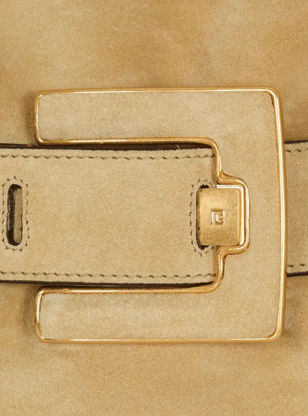 Balmain Anthem Shoulder Bag - Beige