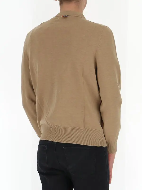 Thom Browne 4-bar V-neck Cardigan