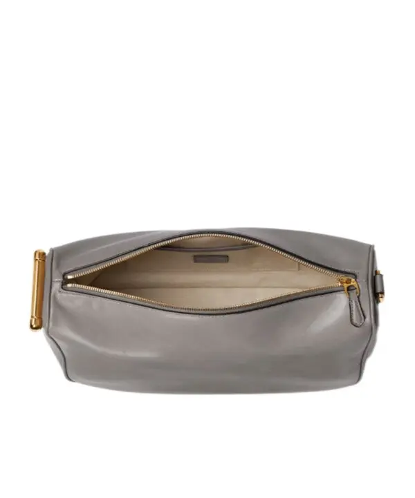 Gucci Half Horsebit Medium Shoulder Bag