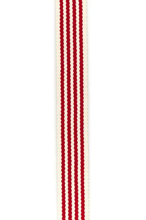 Valentino Garavani Vlogo Signature Striped Belt