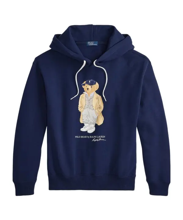 Polo Ralph Lauren Polo Bear Print Hoodie - Black