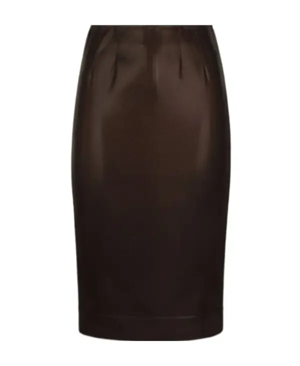 Dolce & Gabbana High-waisted Midi Skirt - Black