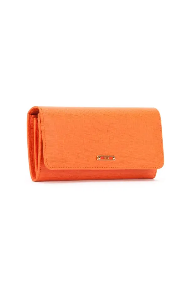 Fendi Long Purse - Orange