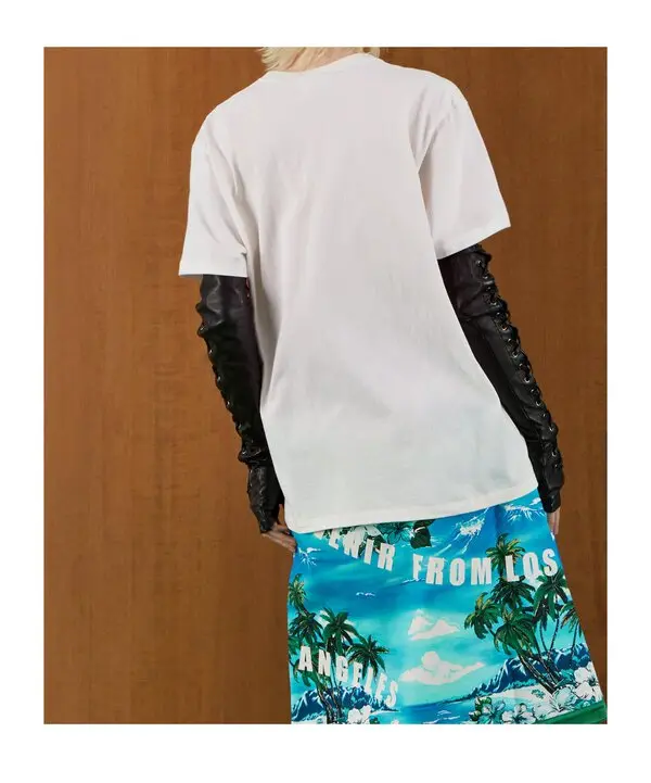 Gucci Sequined Slogan Print T-shirt