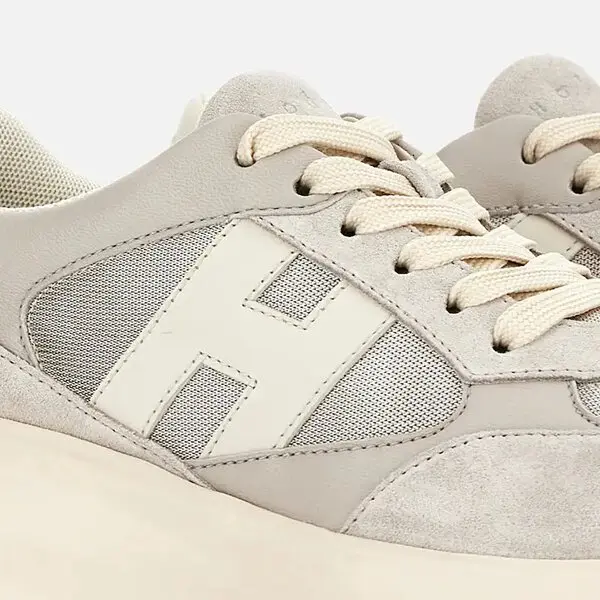 Hogan H696 Platform Sneakers - Grey