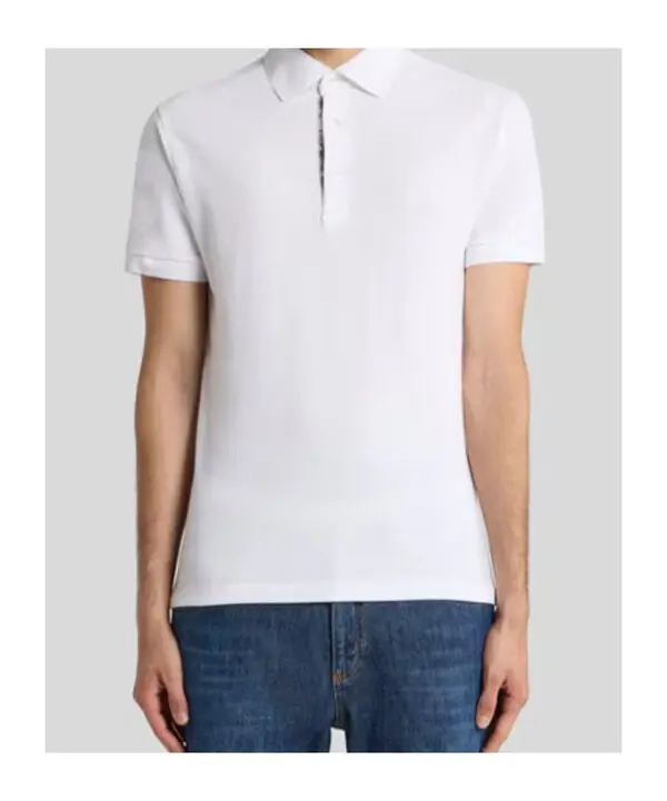 Etro Pegaso Embroidered Polo Shirt