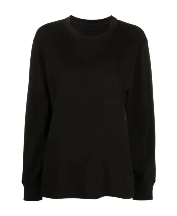 Alexander Wang Long-sleeved T-shirt With Logo Detail