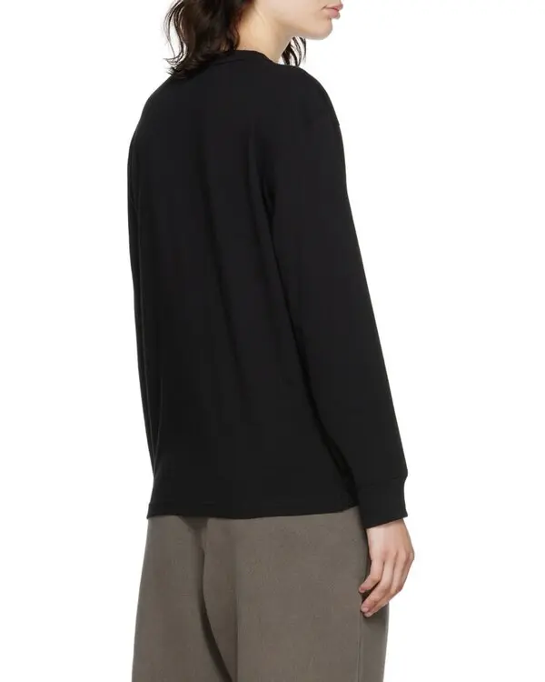 Alexander Wang Long-sleeved T-shirt With Logo Detail