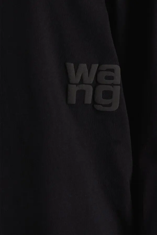 Alexander Wang Long-sleeved T-shirt With Logo Detail