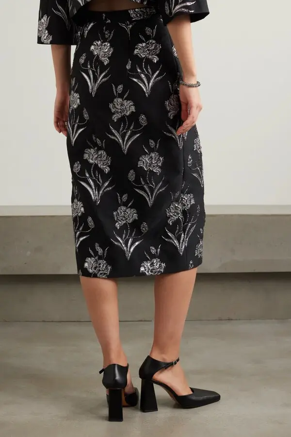 Erdem Floral Patterned Skirt