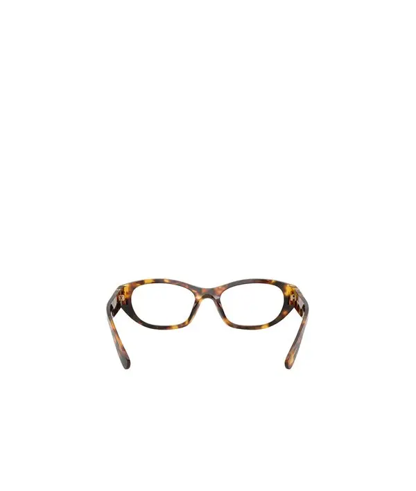 Miu Miu Oval-frame Glasses - Brown