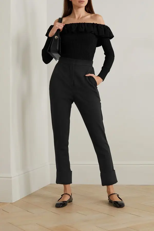 Max Mara Sevres Plain Jersey Casual Pants