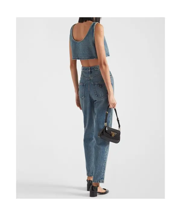 Prada Five-pocket Denim Jeans - Medium Blue