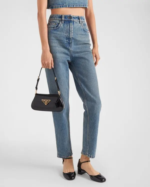 Prada Five-pocket Denim Jeans - Medium Blue