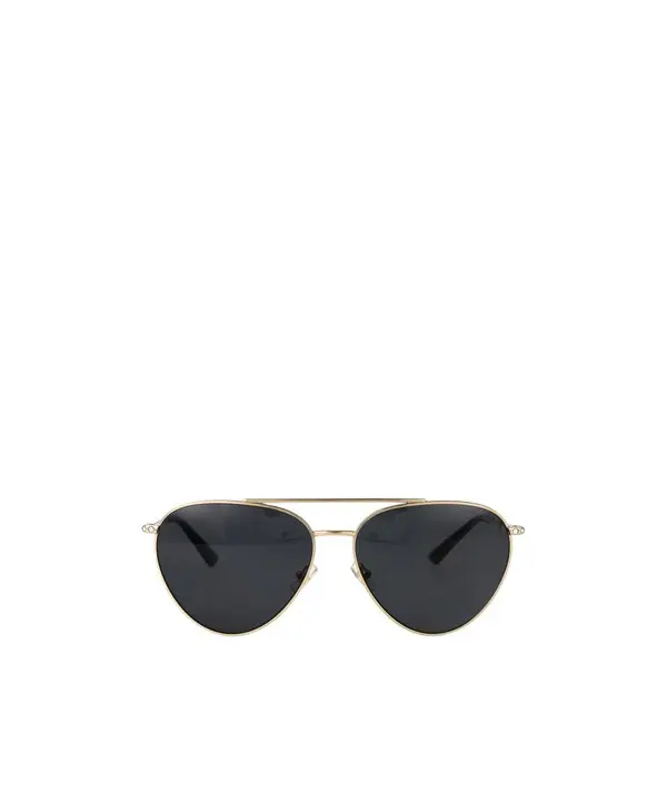 JIMMY CHOO Aviator Sunglasses - Gold
