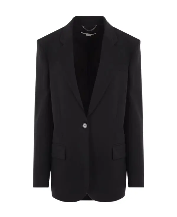 Stella McCartney Single-breasted Blazer - Black