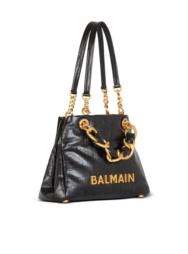 Balmain 1945 Soft Tote Bag - Black