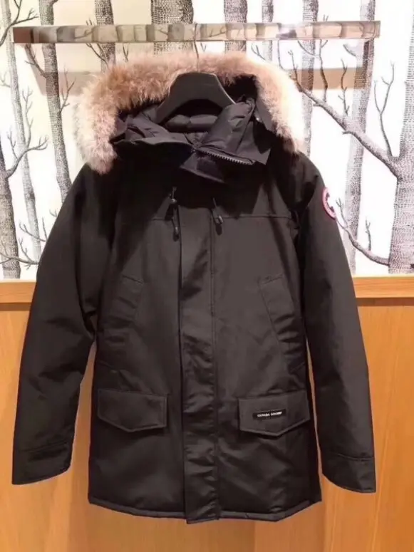 Canada Goose Langford Down Parka With High Neck And Drawstring Hood
