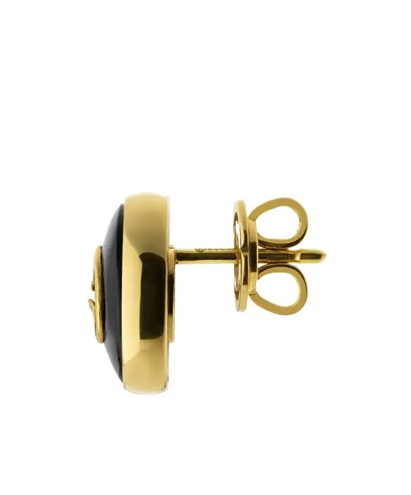 Gucci Interlocking 18k Stud Earrings