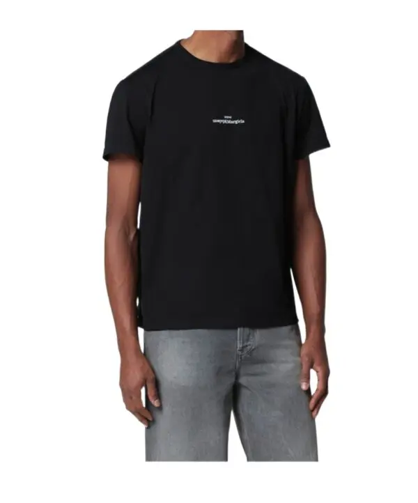 MAISON MARGIELA Distorted Logo Crewneck T-shirt