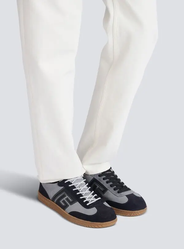 Balmain Swan Sneakers - Grey
