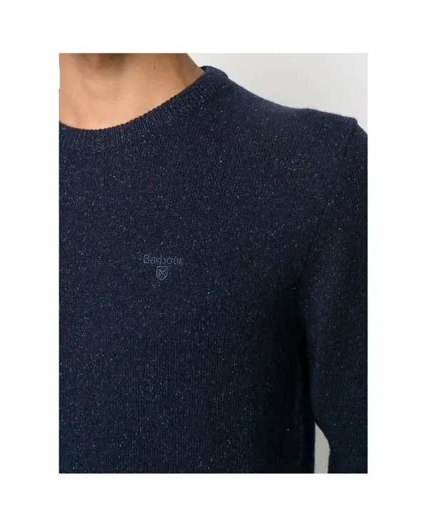 Barbour Tisbury Crewneck Knit Jumper - Blue