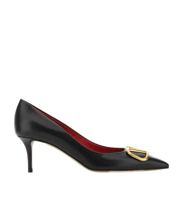 Valentino Garavani Vlogo Signature Pointed Toe Pumps