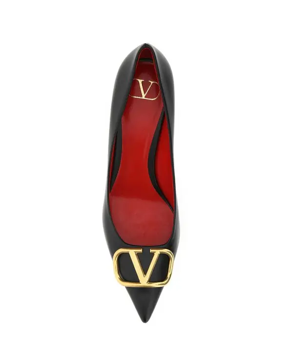 Valentino Garavani Vlogo Signature Pointed Toe Pumps