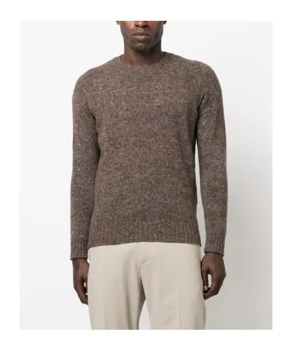 DRUMOHR Crew Neck Knit Sweater - Black