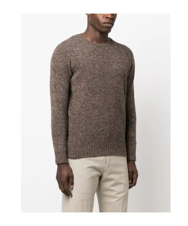 DRUMOHR Crew Neck Knit Sweater - Black