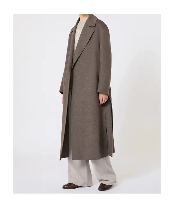 Max Mara Belted Coat - Brown