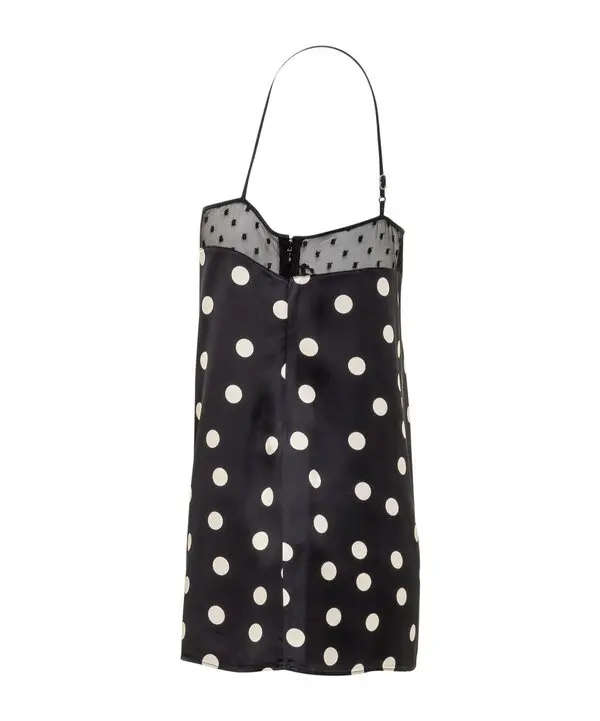 Stella McCartney Layered Polka Dot Print Top