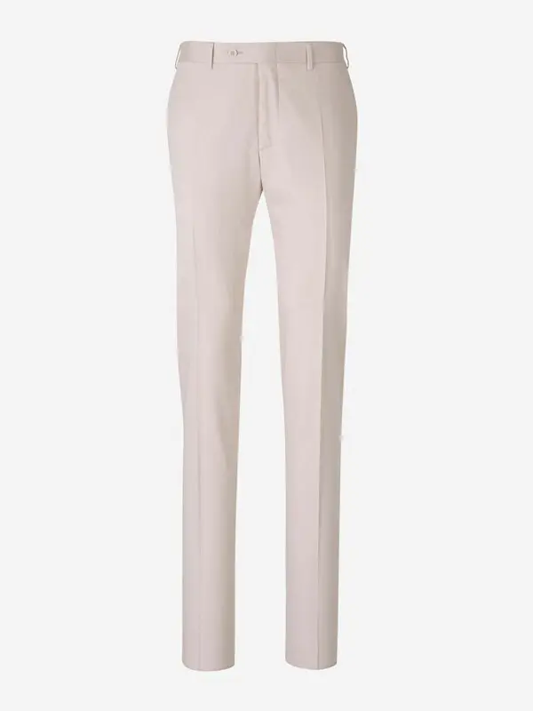 Canali Three-piece Suit Consisting Of A Long-sleeved Suit Jacket, Vest, And Trousers - Light Brown
