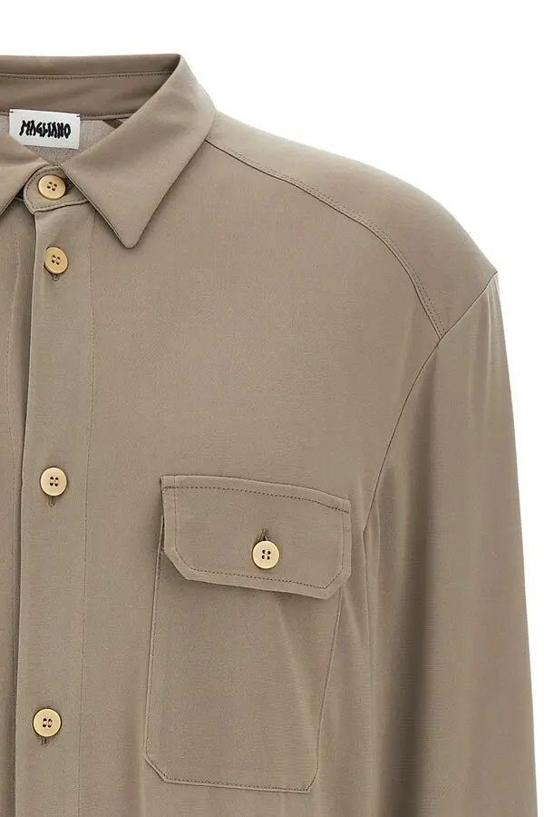 MAGLIANO Vendemmia Long Sleeved Shirt - Khaki