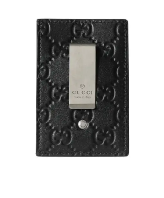 Gucci Gg Emblem Money Clip