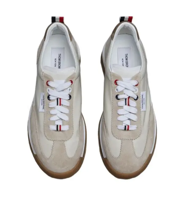 Thom Browne Tech Runner Lace-up Sneakers - Medium Brown
