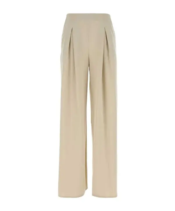 Max Mara Palude Pleated Palazzo Pants - Nude