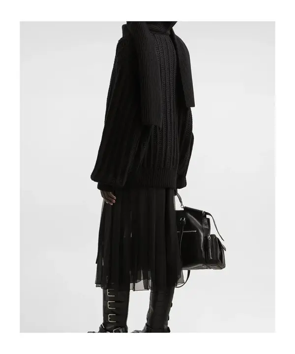 Dolce & Gabbana Oversized Ribbed Cardigan