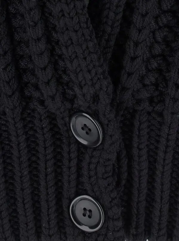 Dolce & Gabbana Oversized Ribbed Cardigan