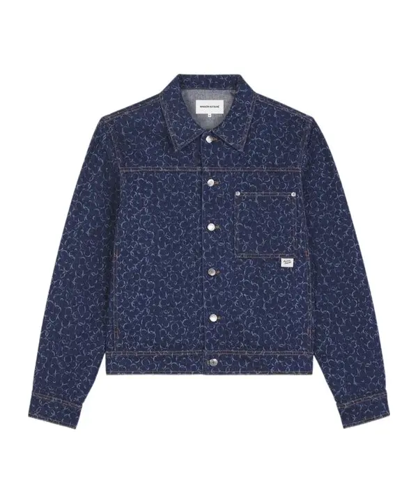 Maison Kitsuné Classic Buttoned Denim Jacket