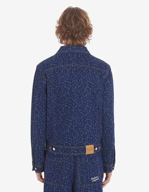 Maison Kitsuné Classic Buttoned Denim Jacket