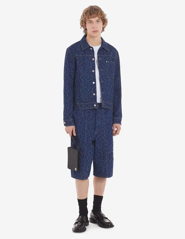 Maison Kitsuné Classic Buttoned Denim Jacket